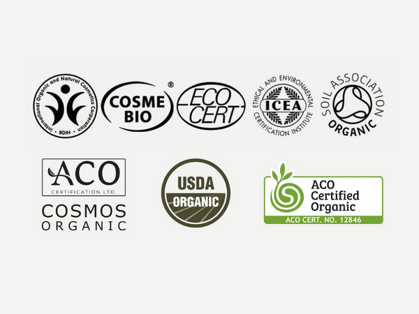 Our 3rd-party Organic Certifications