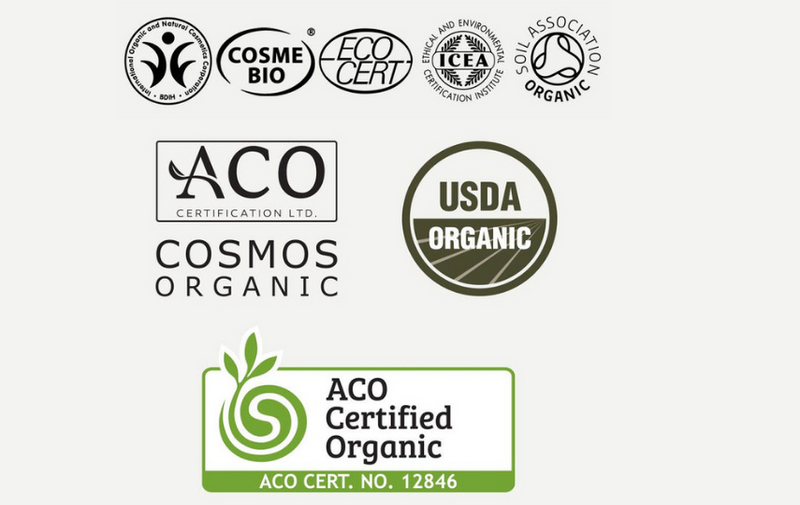 Our 3rd-party Organic Certifications
