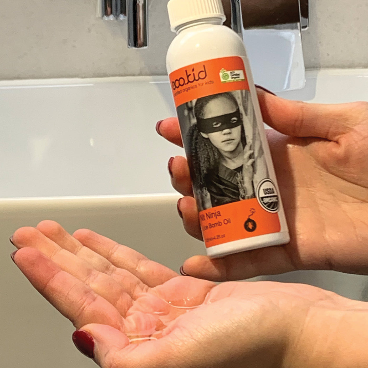 Nit Ninja Lice Bomb Oil Treatment